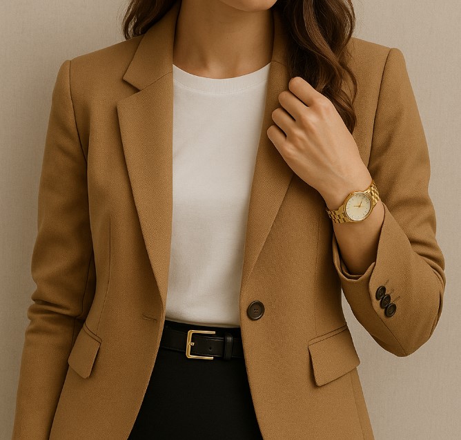 Outfit Pairings That Work With A Gold Tone Watch - Hi Boox